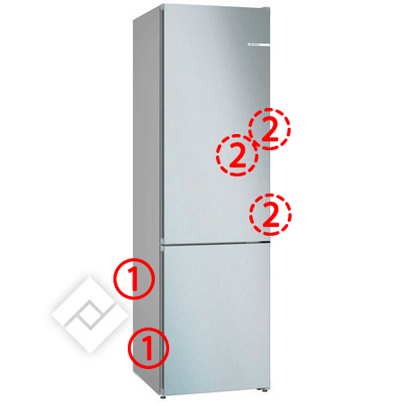 Vanden Borre - Tweede keuze - BOSCH KGN392LCF