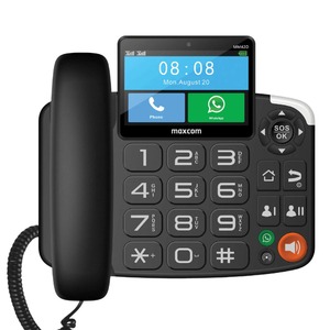 MAXCOM MM42D SENIOR DESK PHONE WITH SIM CARD - WHATSAPP chez Vanden ...