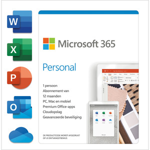 MICROSOFT 365 PERSONAL NL chez Vanden Borre: comparez et achetez ...