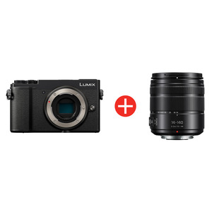 PANASONIC LUMIX DC-GX9 + 14-140MM BLACK bij Vanden Borre: gemakkelijk ...