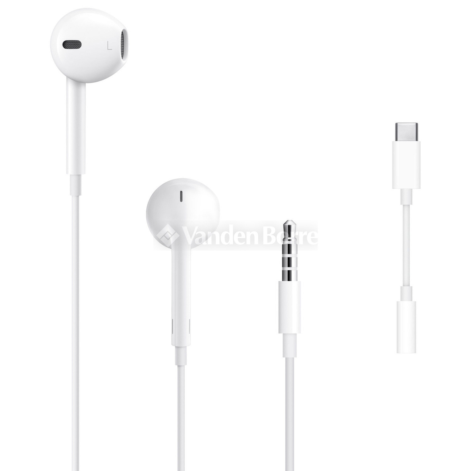 APPLE EARPODS JACK + ADAPTER LIGHTNING | Vanden Borre