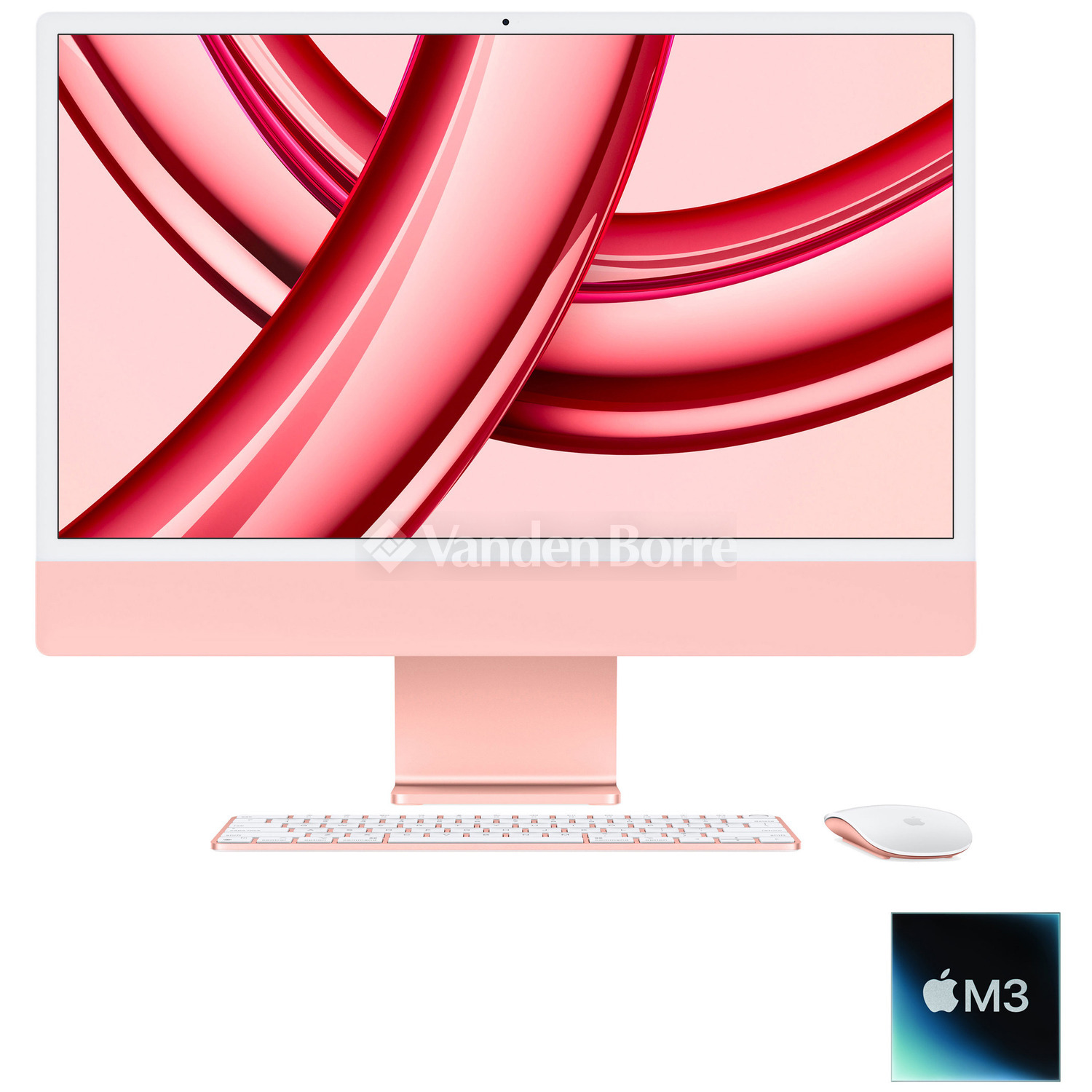 APPLE iMac 24´´ (2023) M3 8-core GPU 256Go Pink | Vanden Borre