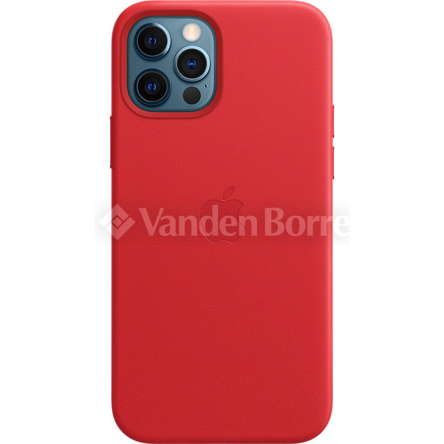 APPLE IPHONE 12/12 PRO LEATHER CASE WITH MAGSAFE (PRODUCT) RED bij ...