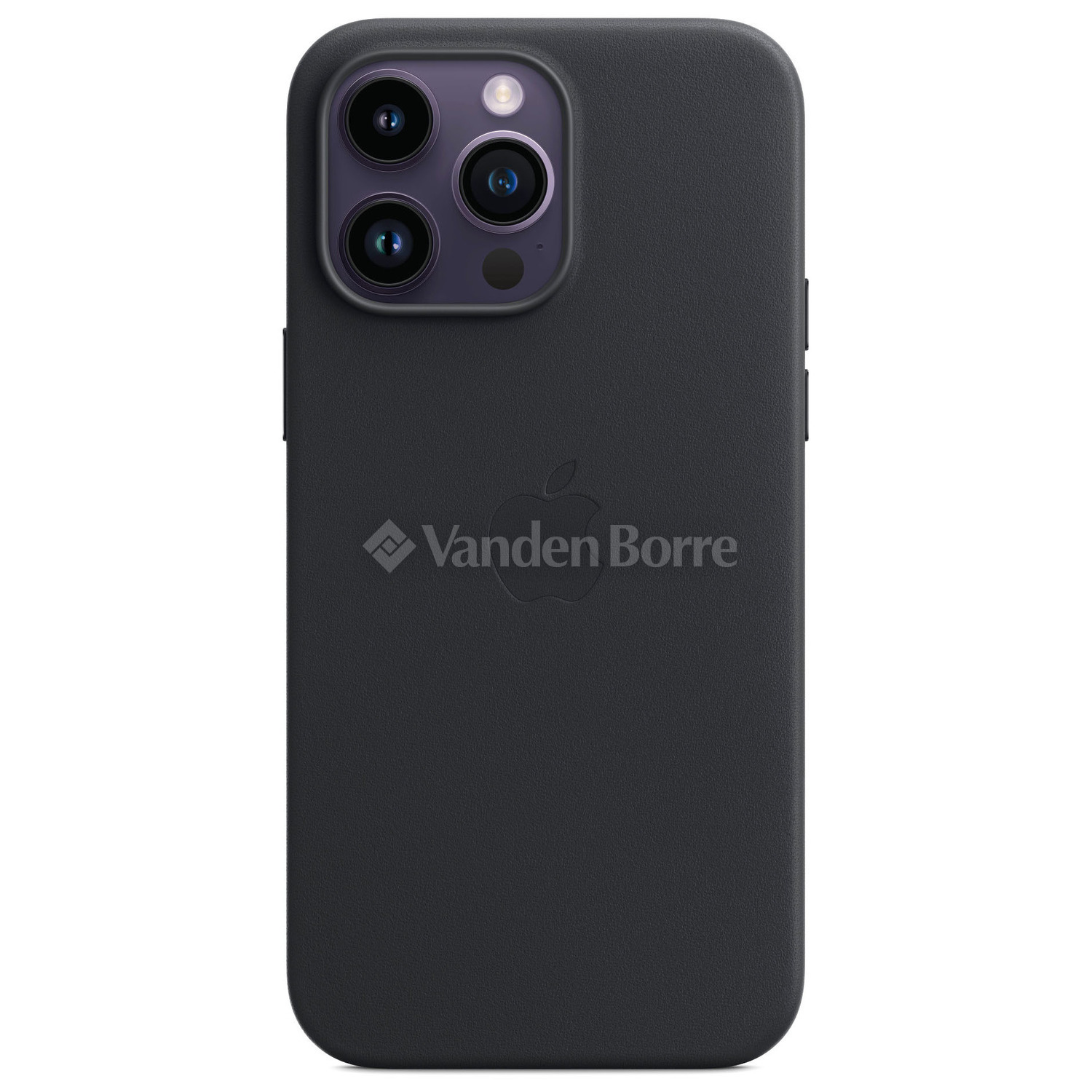APPLE IPH14PROMAX LEATHER BLACK | Vanden Borre