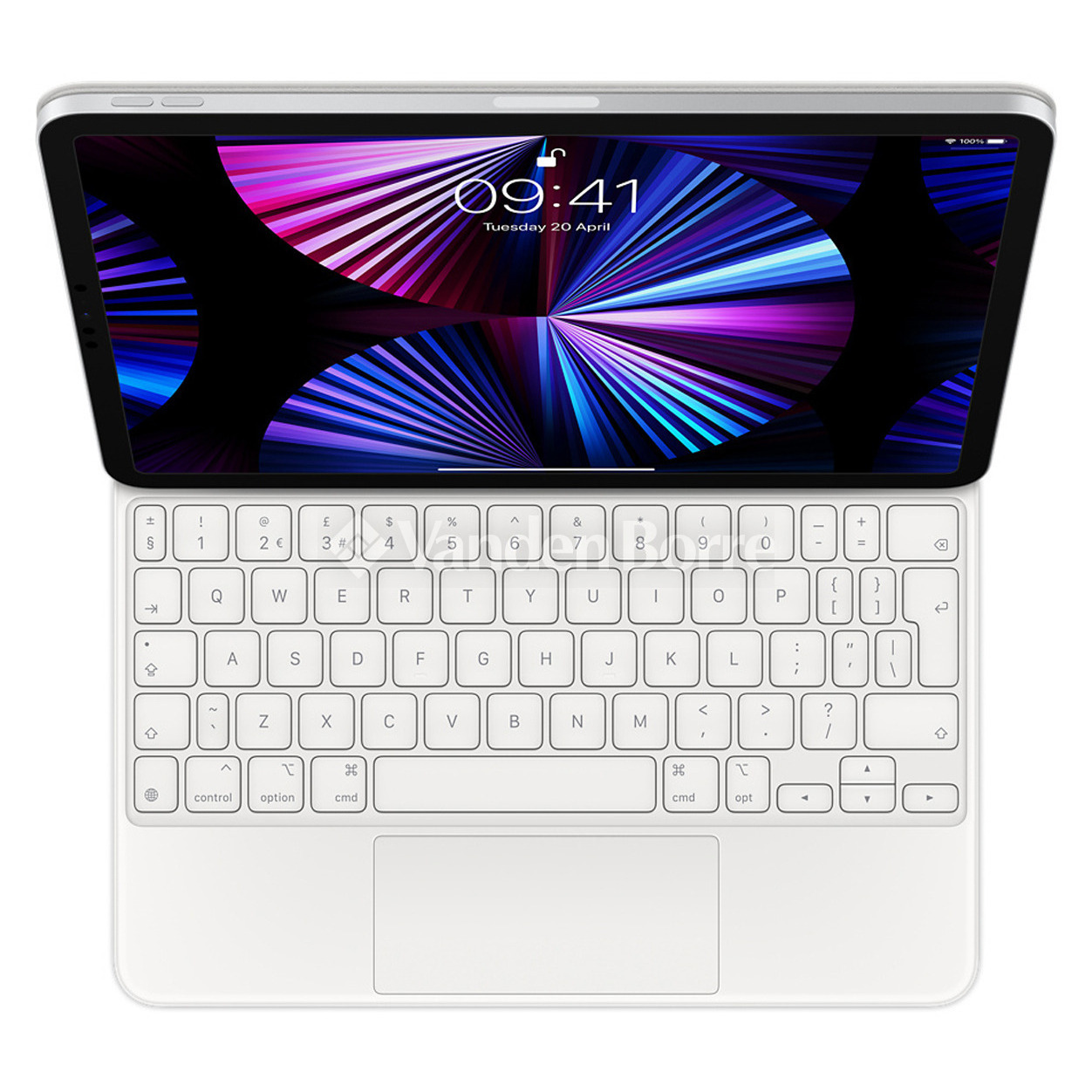 APPLE MAGIC KEYB IPAD PRO 11 QWERTZ WHITE | Vanden Borre