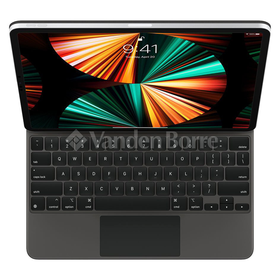 APPLE MAGIC KEYB IPAD PRO 12.9 QWERTZ BLACK | Vanden Borre