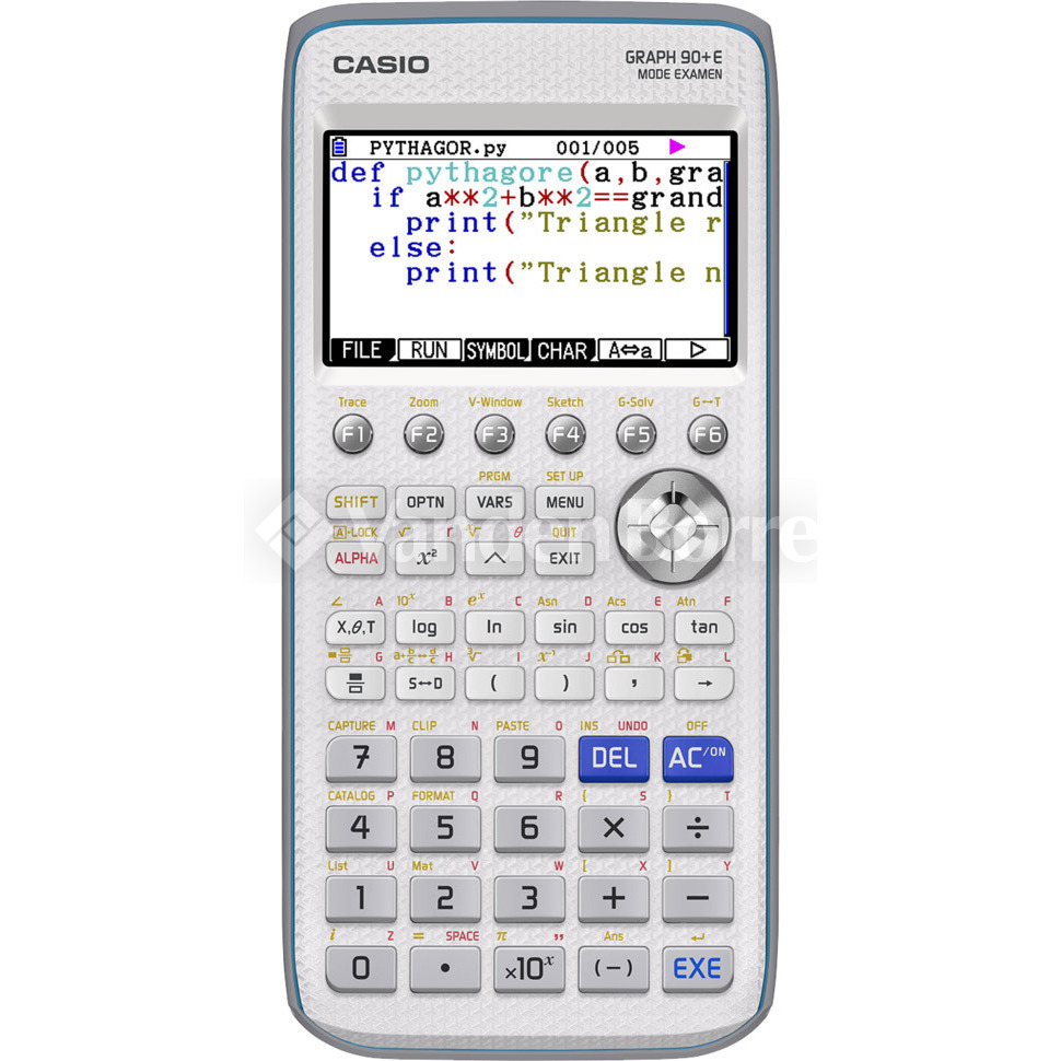 CALCULATRICE CASIO GRAPH 90+E-B-S-EH | Vanden Borre