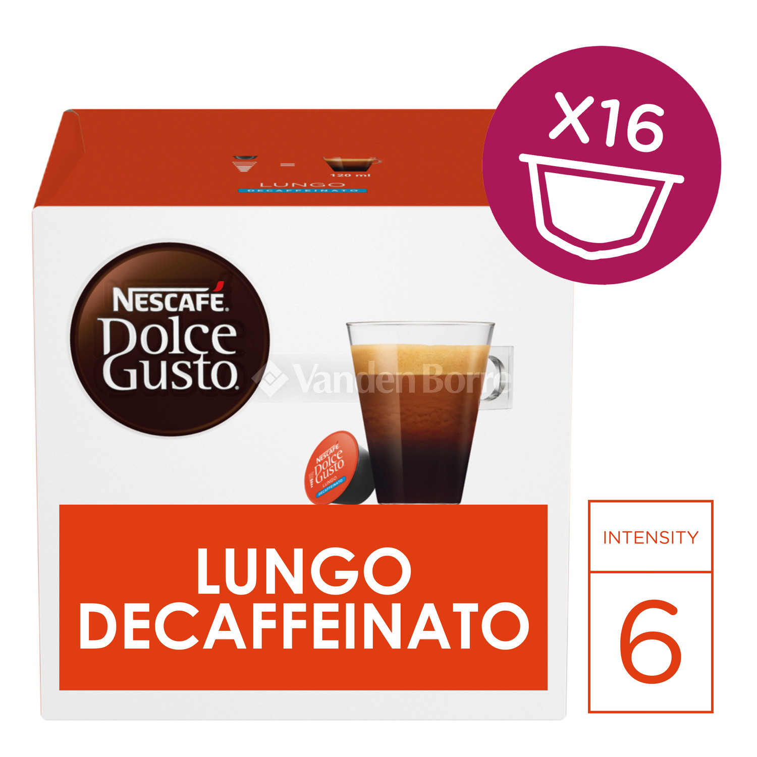 DOLCE GUSTO LUNGO DECAF CAPS | Vanden Borre