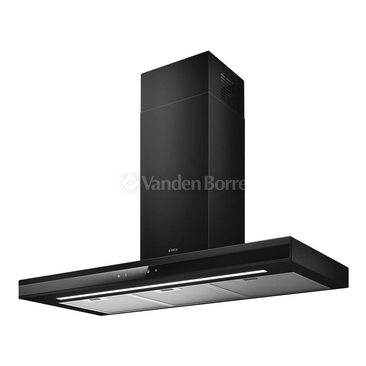 HOTTE ELICA ADELE LUX BLACK/A/90 | Vanden Borre