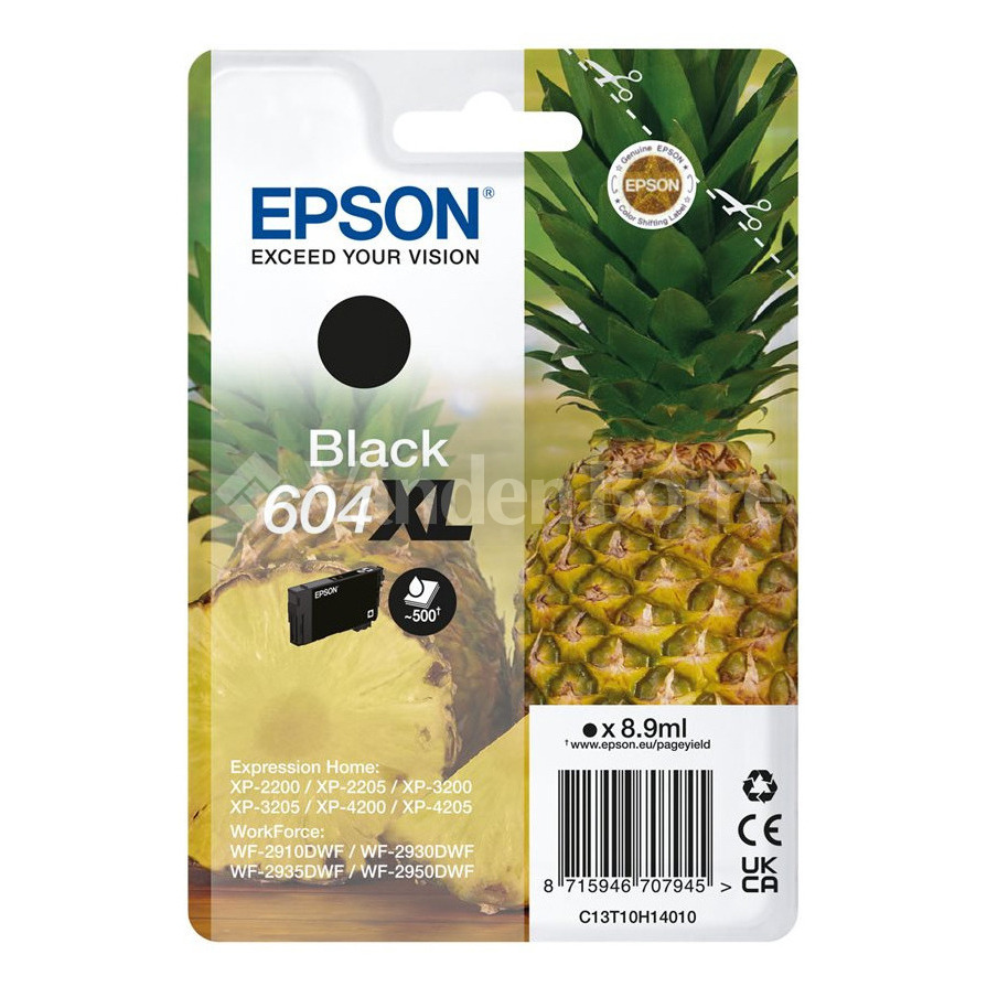 EPSON 604 XL BLACK - INKTCARTRIDGE | Vanden Borre