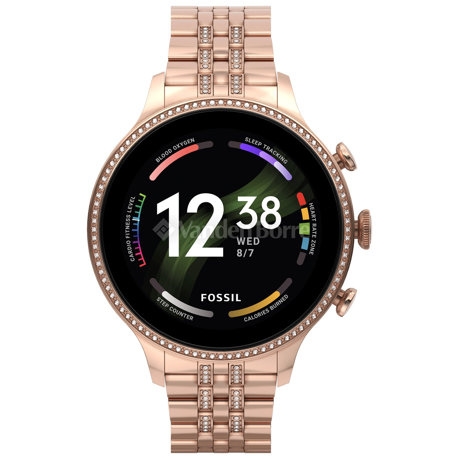 FOSSIL GENERATION 6 ROSE GOLD STAINLESS STEEL FTW6077 | Vanden Borre
