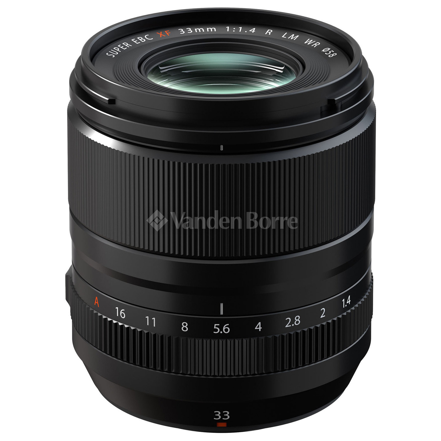 FUJIFILM XF 33MM F1.4 R LM WR - CAMERALENS | Vanden Borre