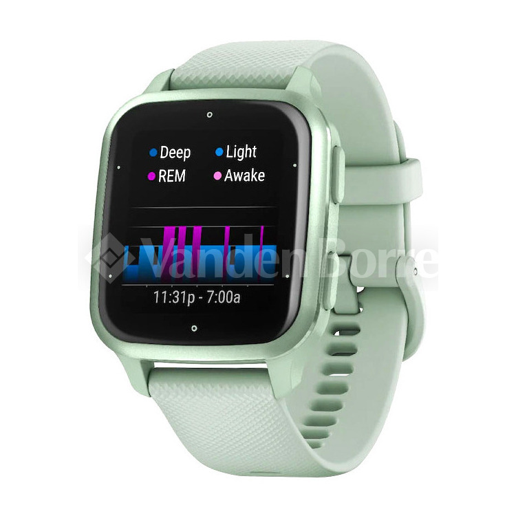 GARMIN VENU SQ 2 COOL MINT/ METALLIC MINT | Vanden Borre