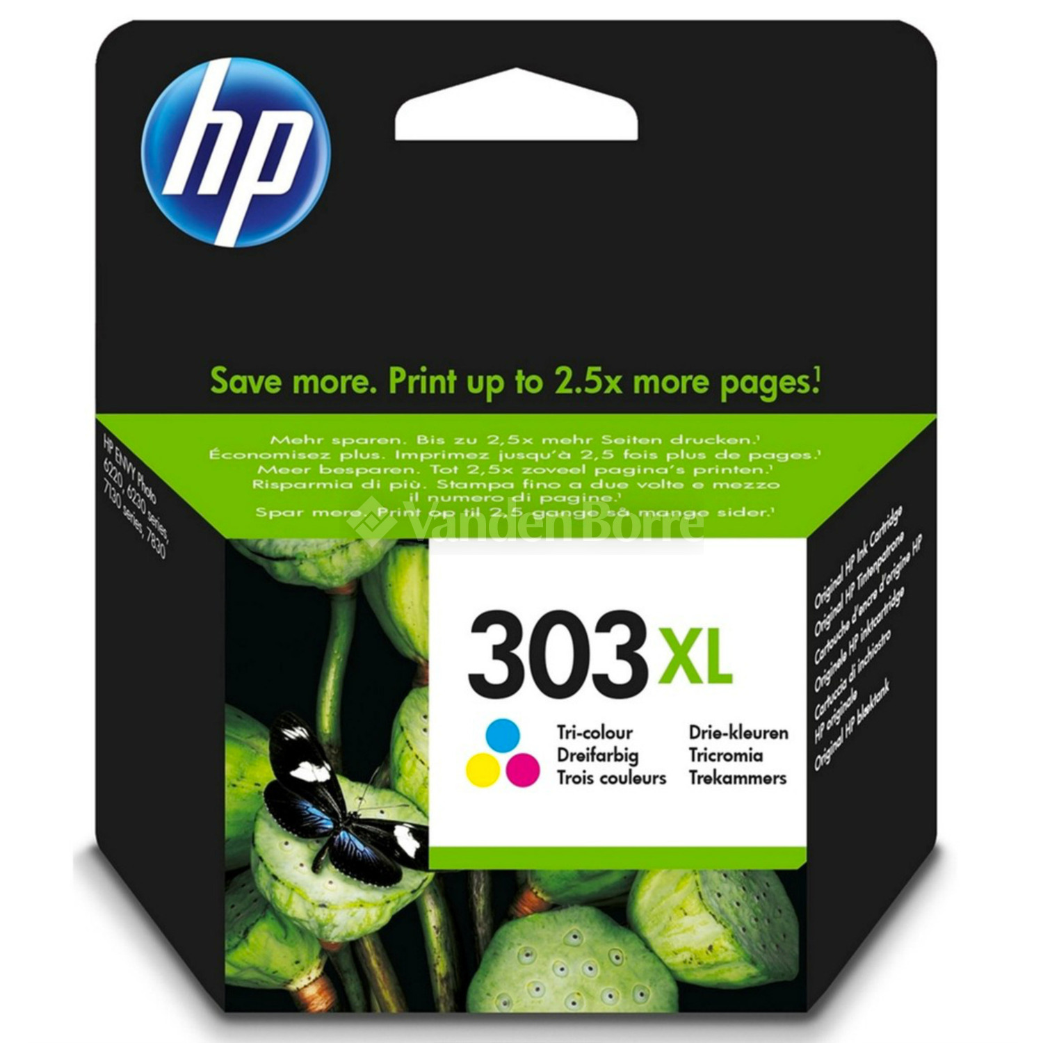 HP INKTCARTRIDGE 303XL 3CL - HP Instant Ink | Vanden Borre