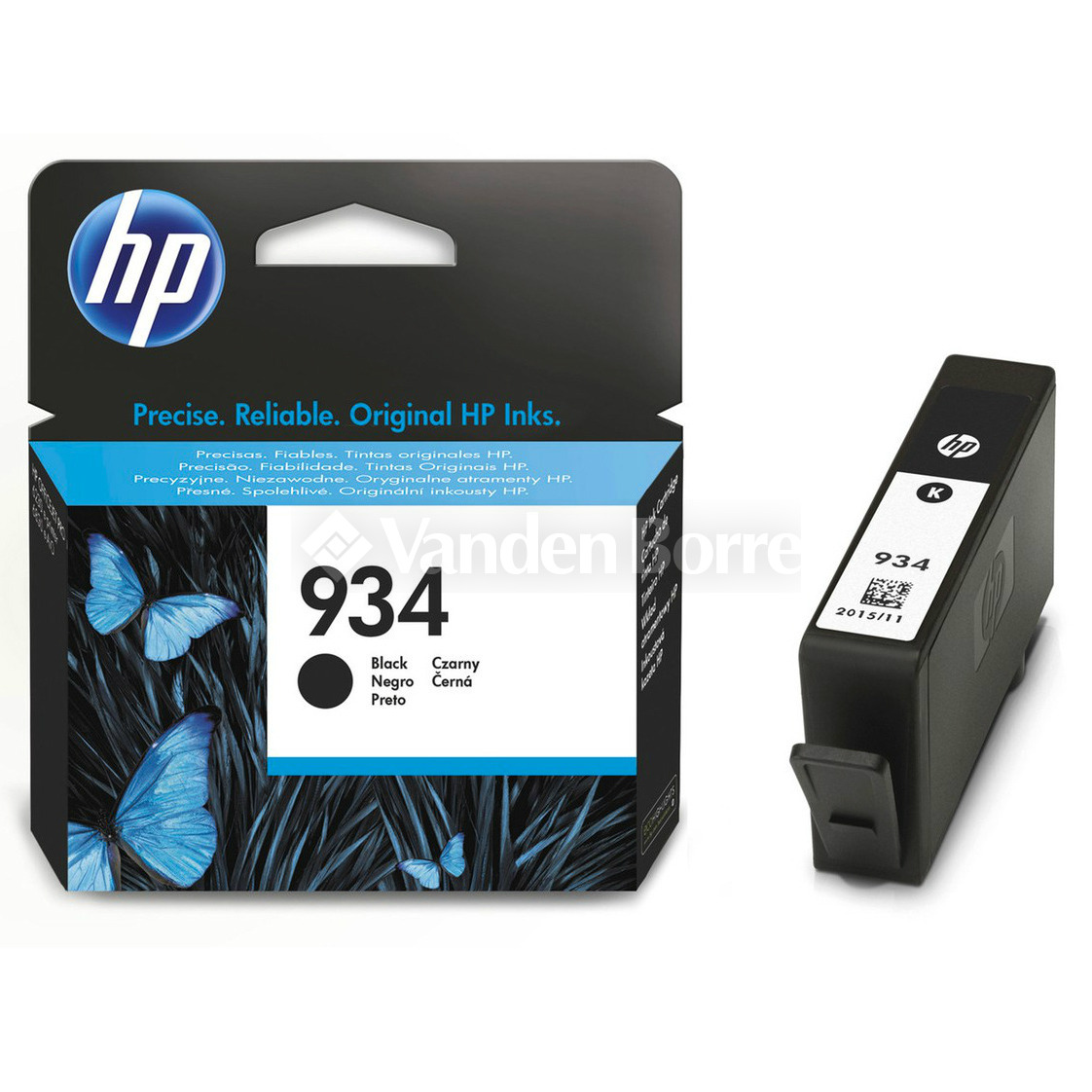 HP 934 (C2P19AE) BLACK bij Vanden Borre: gemakkelijk vergelijken en ...