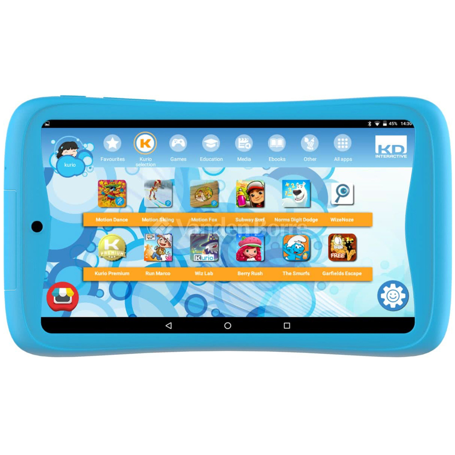 KURIO TAB ADVANCE BLUE bij Vanden Borre: gemakkelijk vergelijken en ...