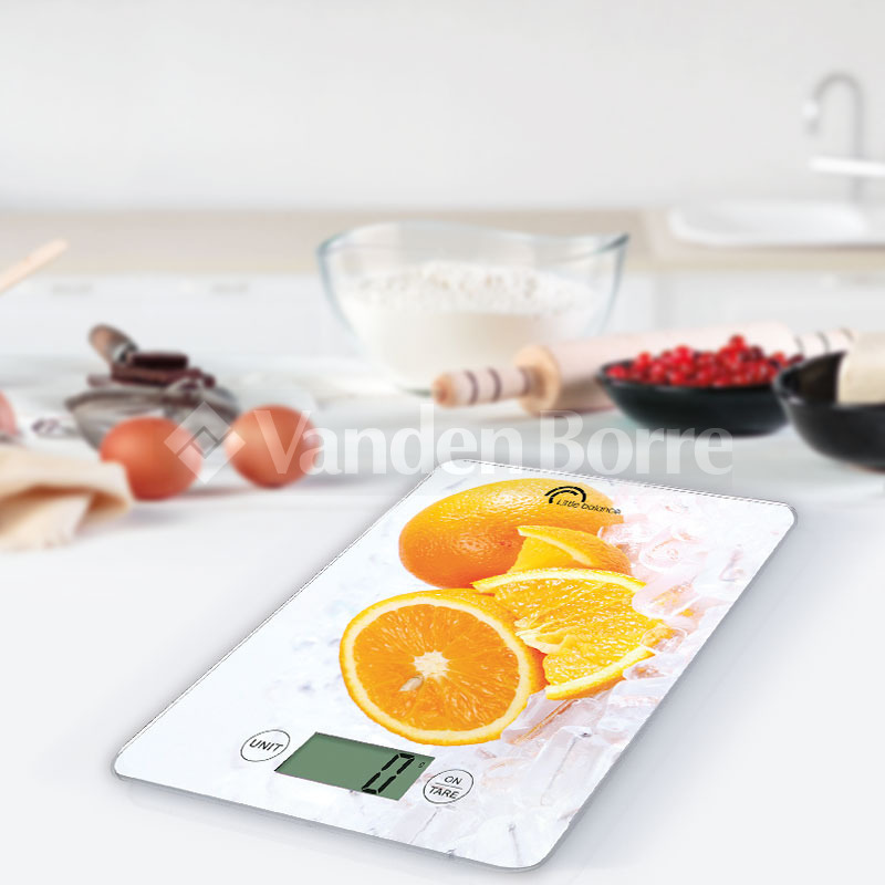 BALANCE DE CUISINE LITTLE BALANCE Slim Orange USB-R LB8545 | Vanden Borre
