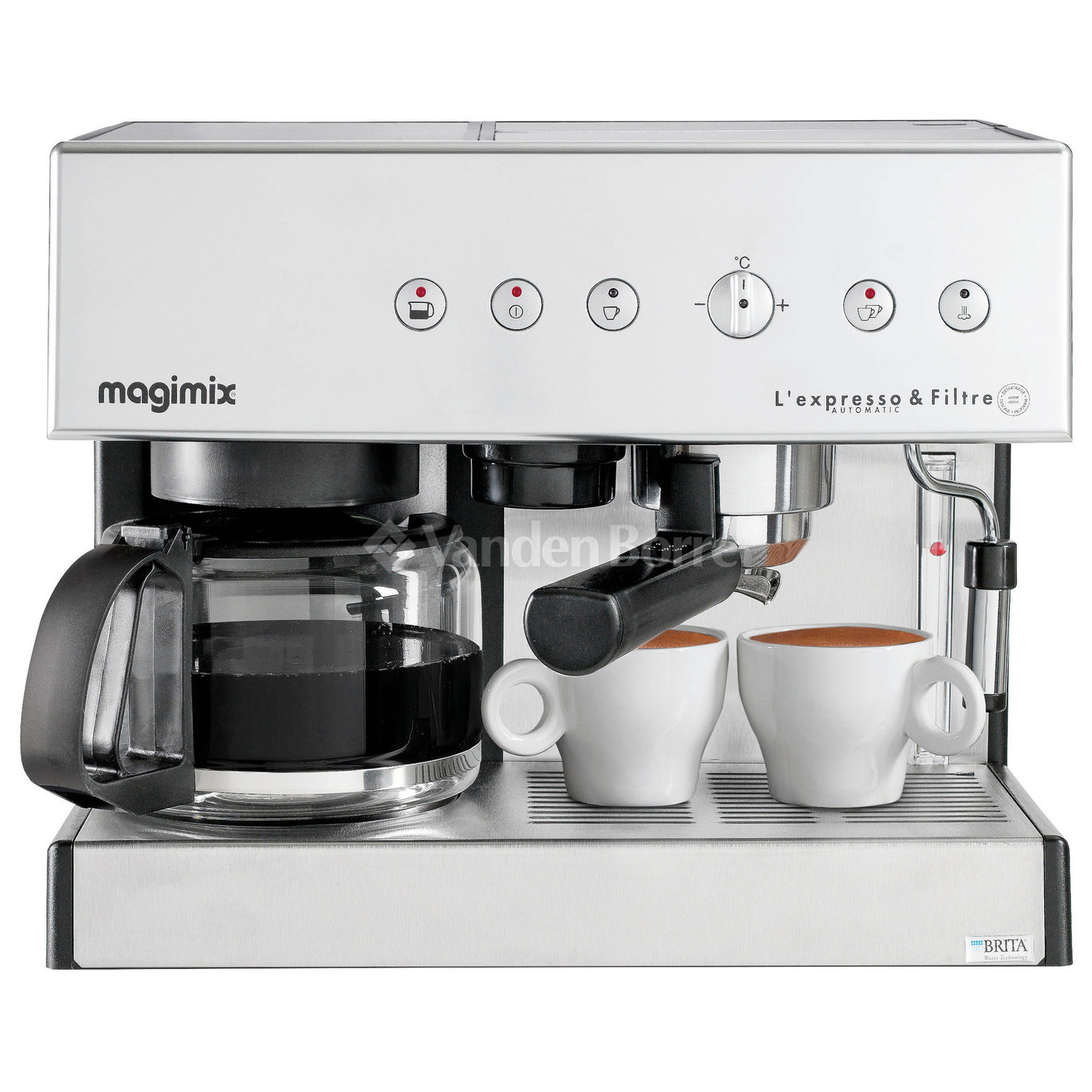 MAGIMIX 11423 CHROME - ESPRESSOMACHINE | Vanden Borre