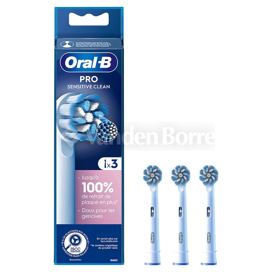 ORAL-B BORSTEL PRO SENSITIVE CLEAN X3 | Vanden Borre
