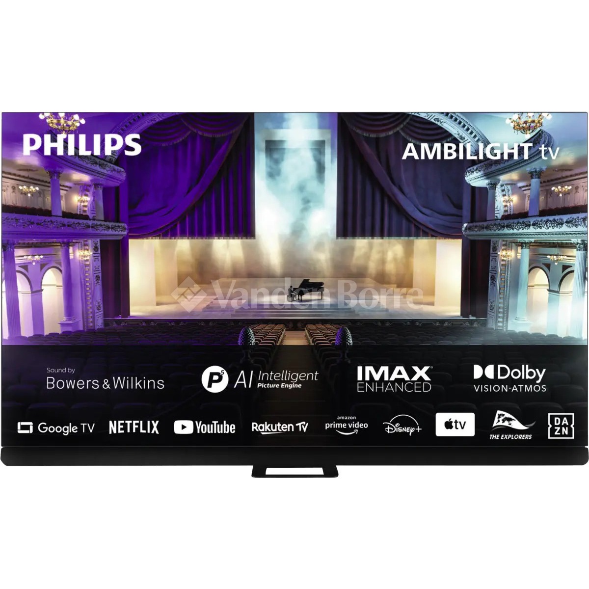 PHILIPS TV UHD 4K AMBILIGHT 65 POUCES 65OLED908/12 (2023) | Vanden Borre