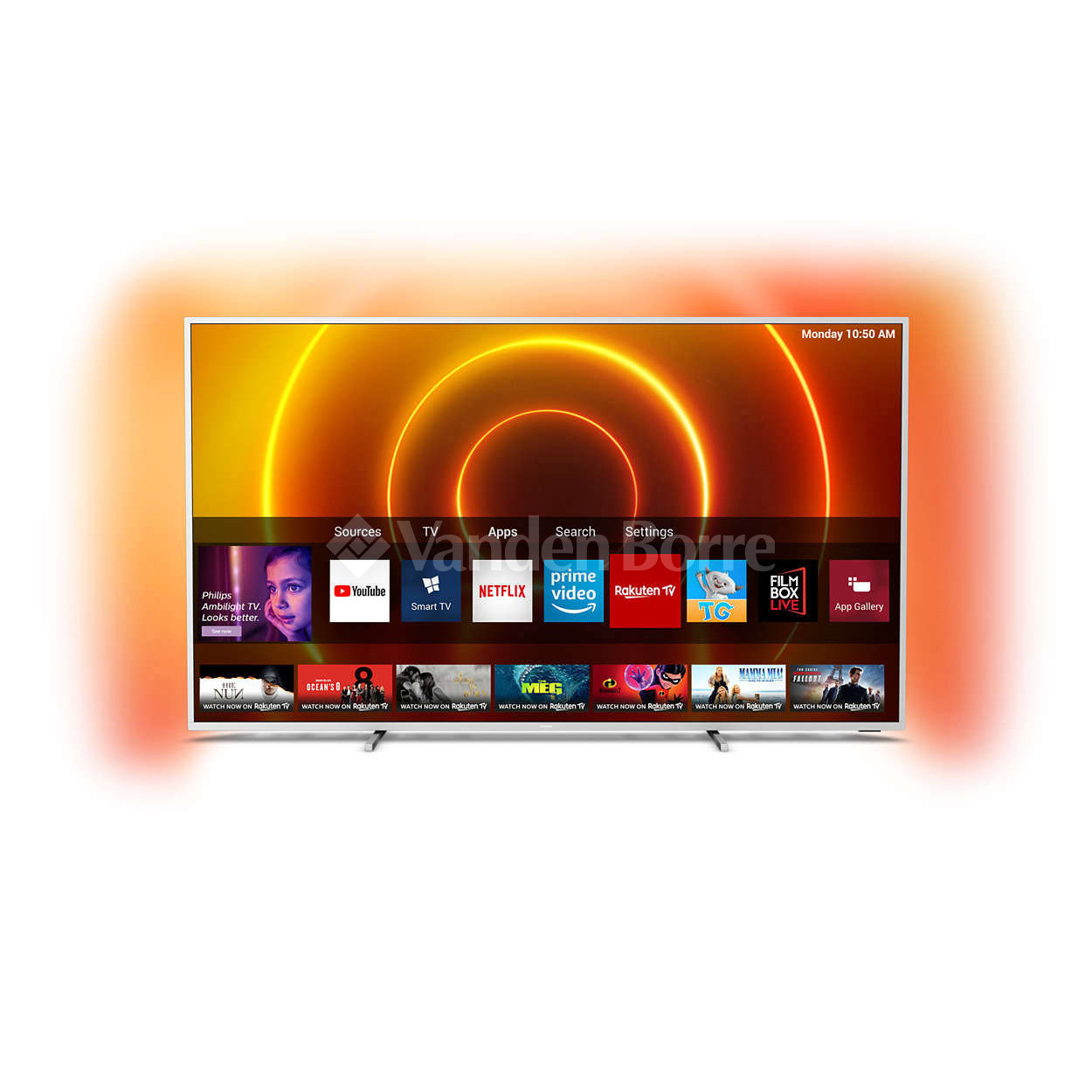 PHILIPS UHD 4K 70 INCH 70PUS7855/12 bij Vanden Borre: gemakkelijk ...