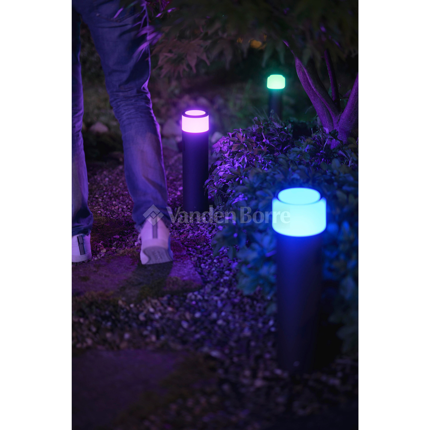 PHILIPS HUE WHITE/COLOR AMBIANCE CALLA PEDESTAL HIGH BLACK EXTENSION ...