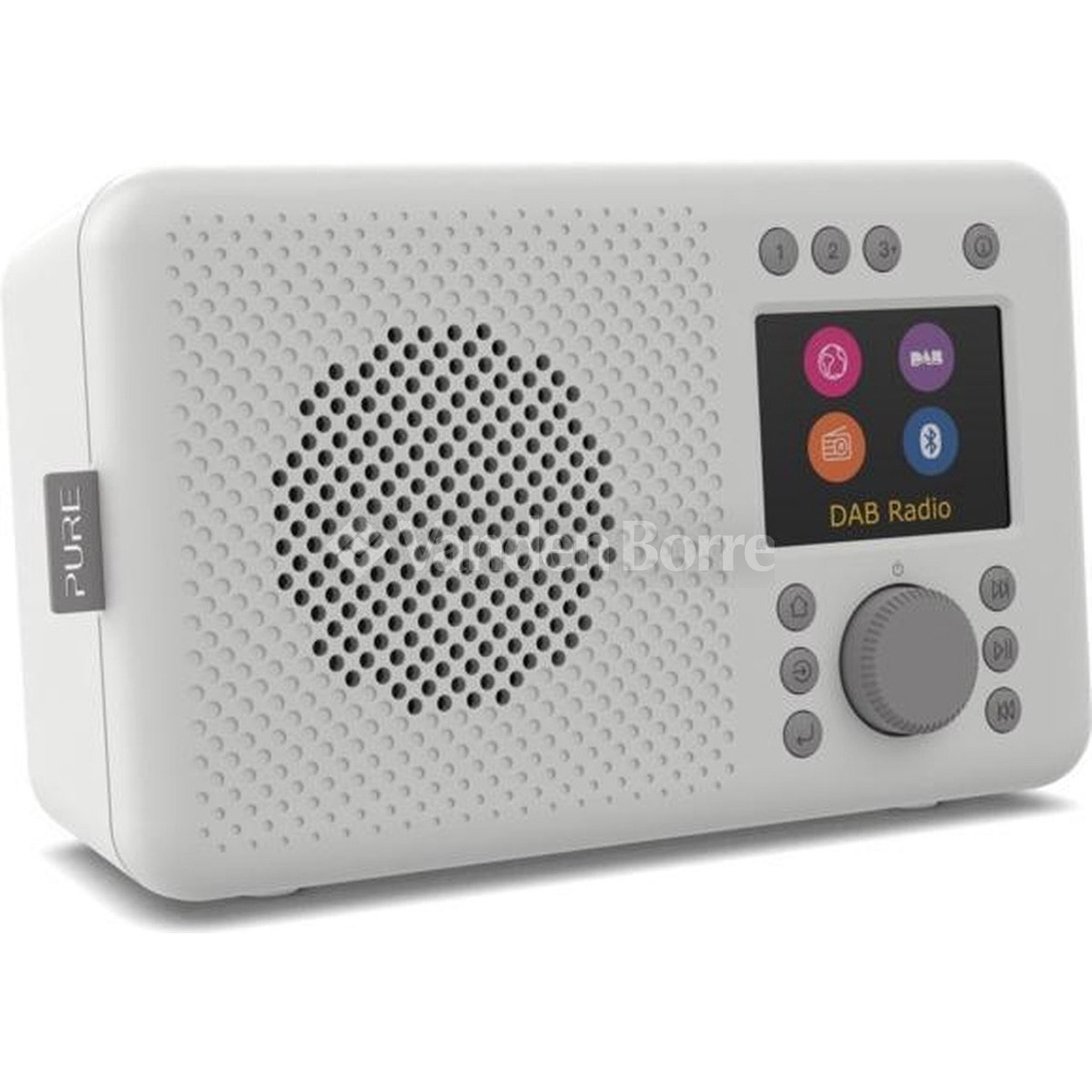 PURE INTERNETRADIO ELAN CONNECT STONE GREY | Vanden Borre