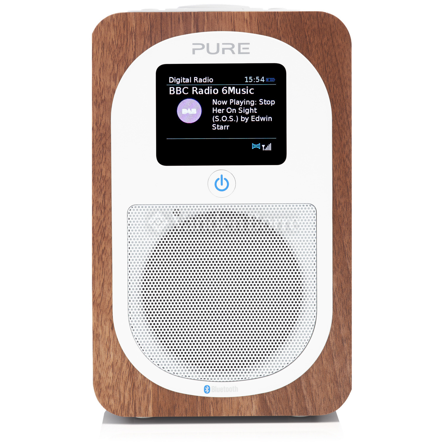RADIO PURE EVOKE H3 WALNUT | Vanden Borre