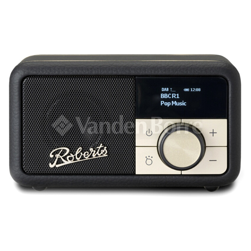 RADIO ROBERTS RADIO REVIVAL PETITE BLACK | Vanden Borre