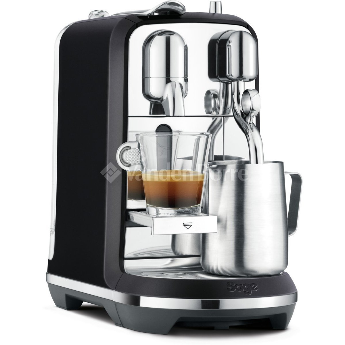 SAGE NESPRESSO ORIGINAL CREATISTA PLUS BLACK TRUFFEL (SNE800BTR2EBL1 ...