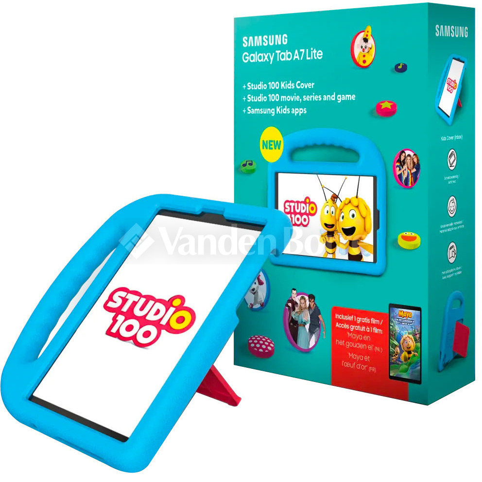 TABLETTE SAMSUNG GALAXY TAB A7 LITE + STUDIO 100 TPU COVER | Vanden Borre