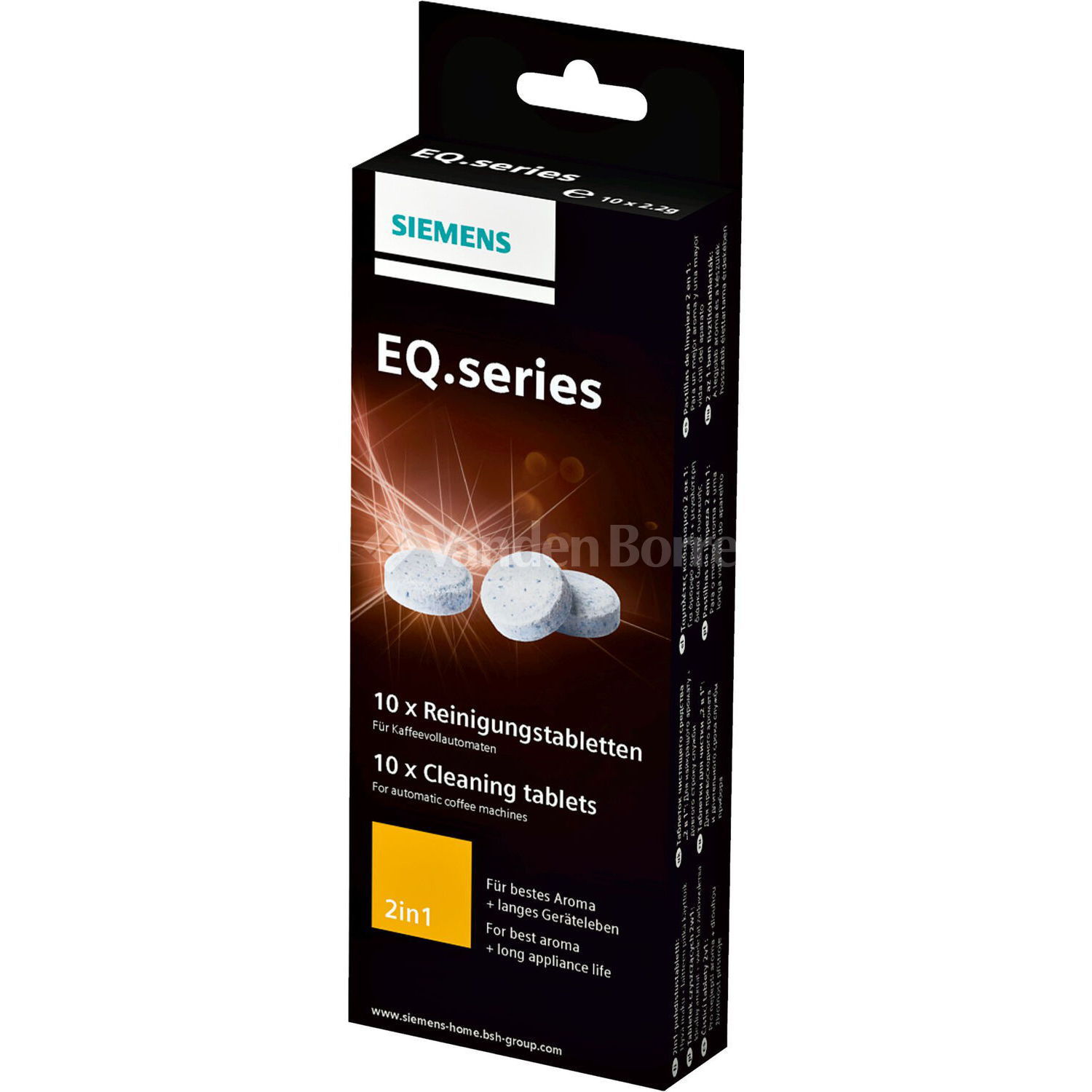 SIEMENS ESPRESSO CLEANING TABLETS | Vanden Borre