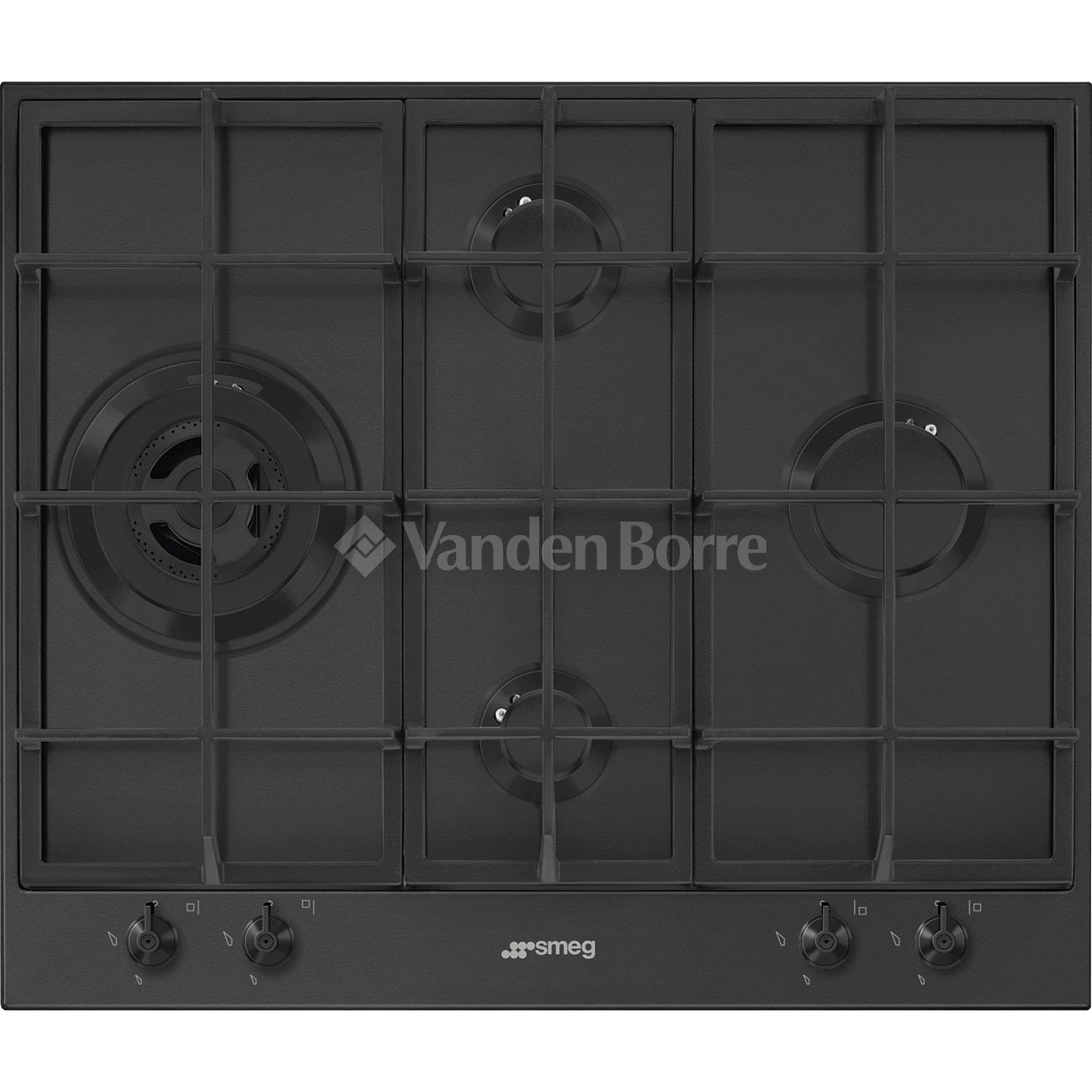 TAQUE AU GAZ SMEG PX364LMB | Vanden Borre