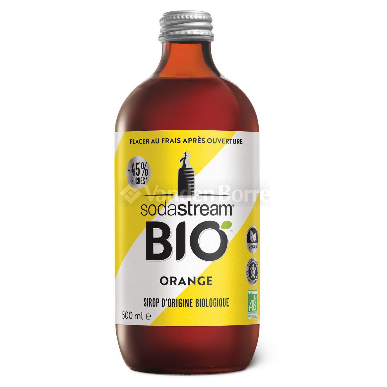 SODASTREAM SYRUP ORANGE BIO 500ML | Vanden Borre