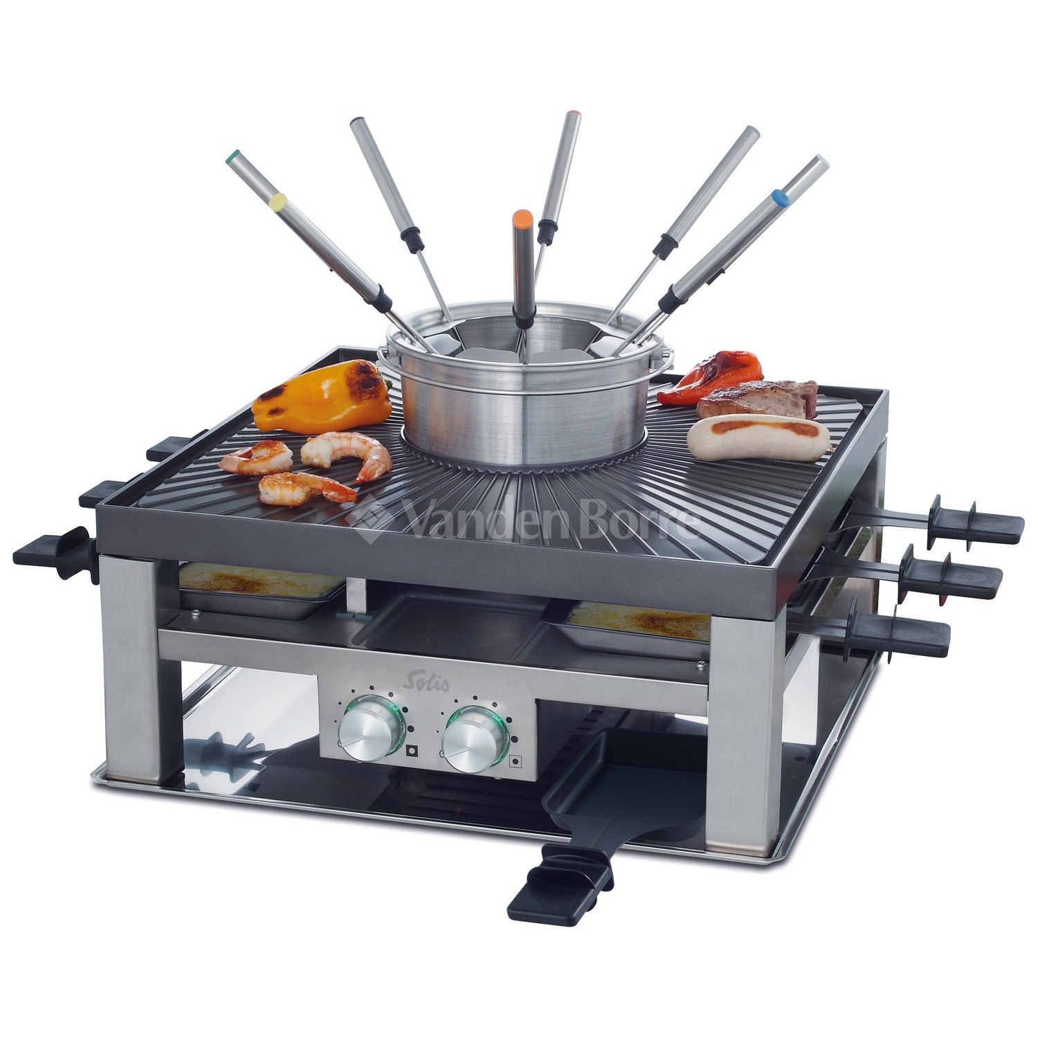 SOLIS COMBI GRILL 3 IN 1 (TYPE 796) | Vanden Borre