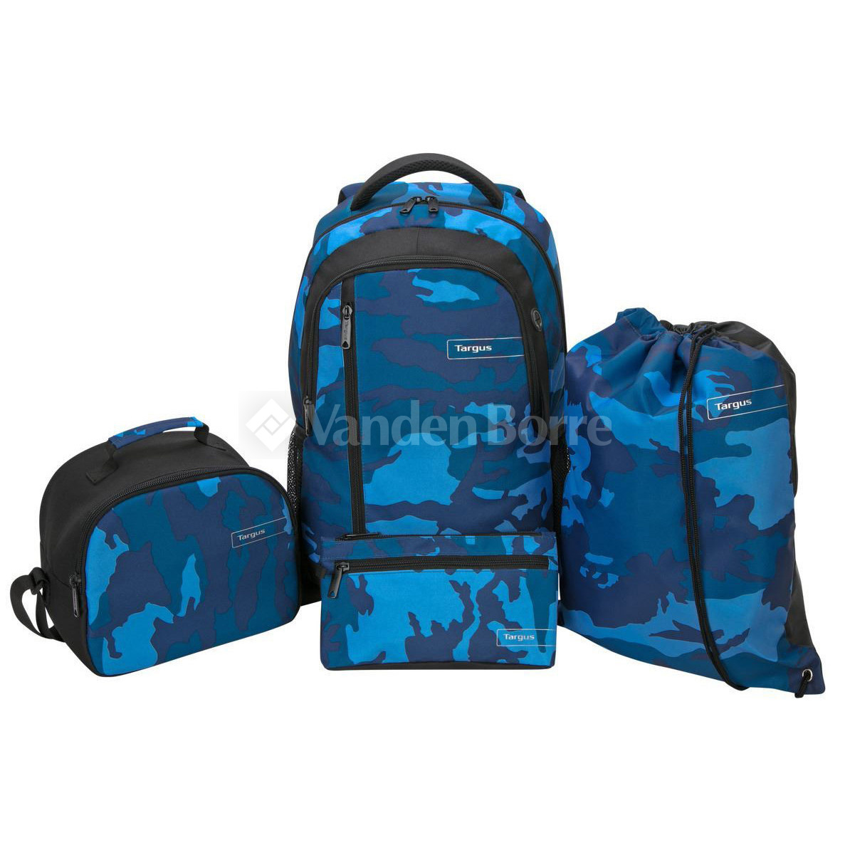 TARGUS LAPTOPTAS BACKPACK SET BLUE CAMO | Vanden Borre