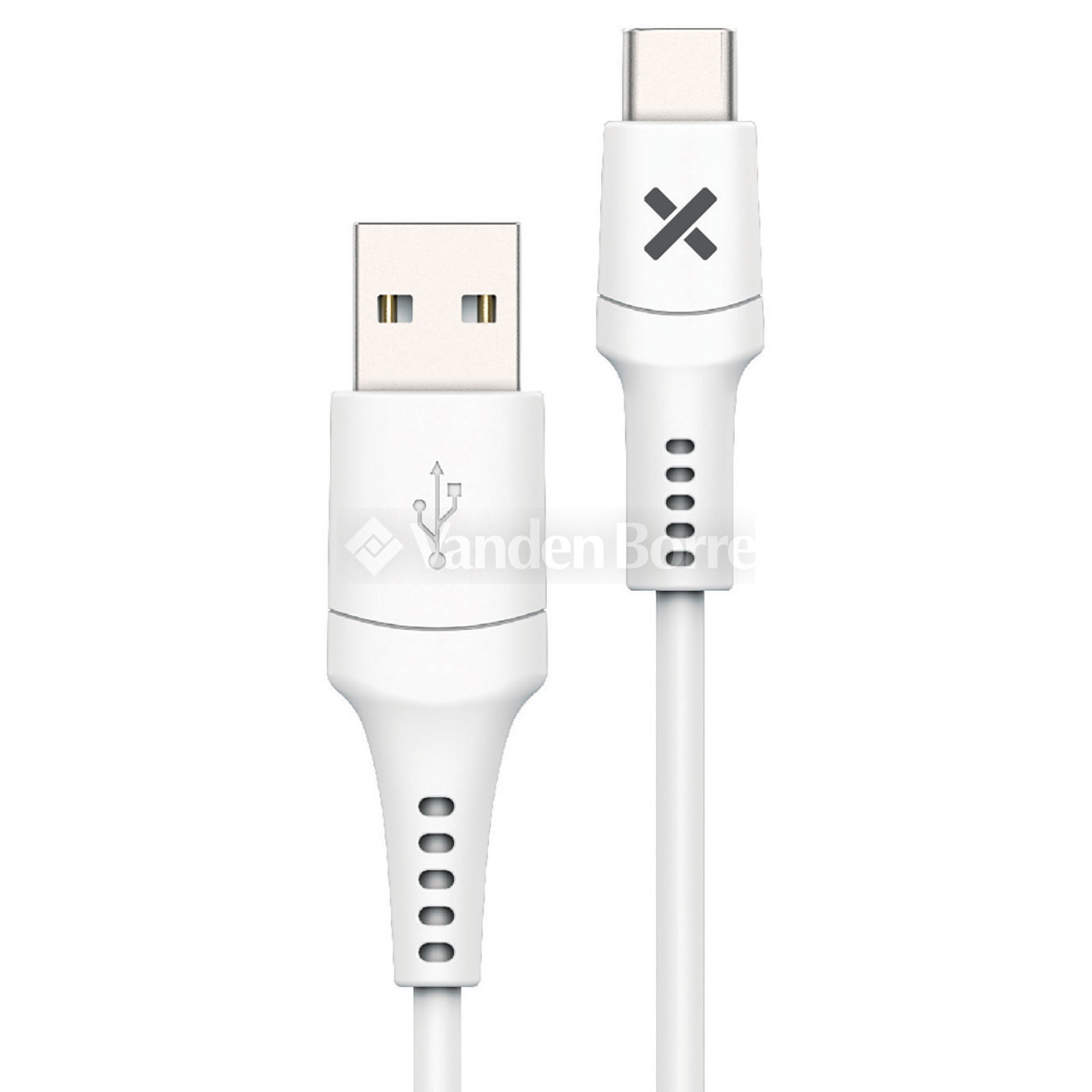 WEFIX USBA-USBC CABLE 1M WHITE | Vanden Borre
