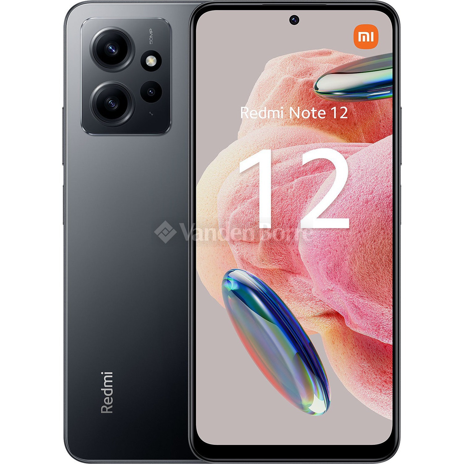 SMARTPHONE XIAOMI REDMI NOTE 12 128GB ONYX GREY | Vanden Borre