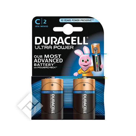 PILES DURACELL C/LR14 UP X2 | Vanden Borre