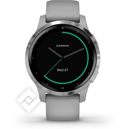 GARMIN VIVOACTIVE 4S POWDER GRAY/SILVER | Vanden Borre