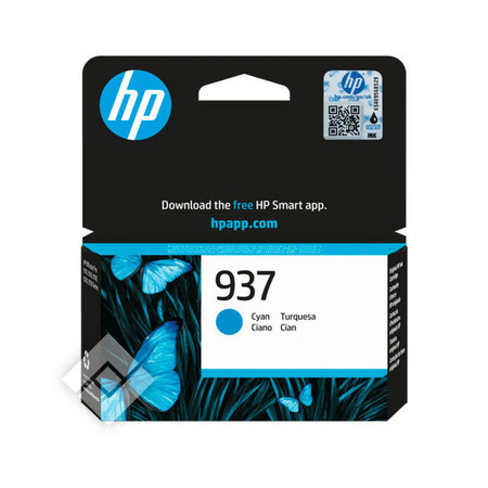 HP INKTCARTRIDGE 937 CYAN | Vanden Borre
