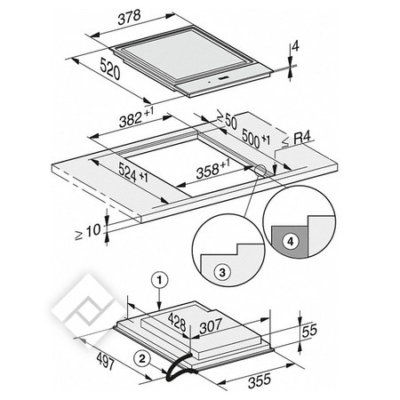 MIELE CS 7632 FL TEPPAN YAKI chez Vanden Borre | Audio, TV, Multimédia ...