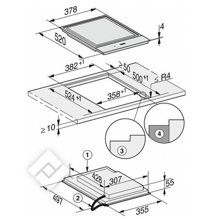 MIELE CS 7632 FL TEPPAN YAKI chez Vanden Borre | Audio, TV, Multimédia ...