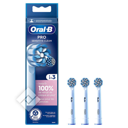 BROSSETTE ORAL-B PRO SENSITIVE CLEAN X3 | Vanden Borre