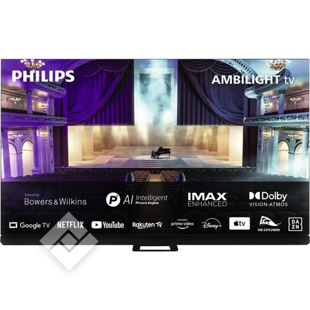 TV PHILIPS UHD 4K AMBILIGHT 65 POUCES 65OLED908/12 (2023) | Vanden Borre