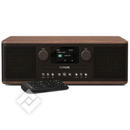 CHAÎNE HI-FI PURE CLASSIC C-D6 COFFEE | Vanden Borre