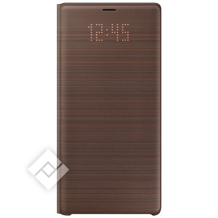 SAMSUNG LED VIEW COVER BROWN GALAXY NOTE 9 bij Vanden Borre ...